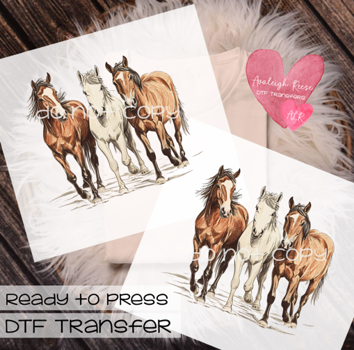 Horses DTF Transfer – AvaLeigh Reese